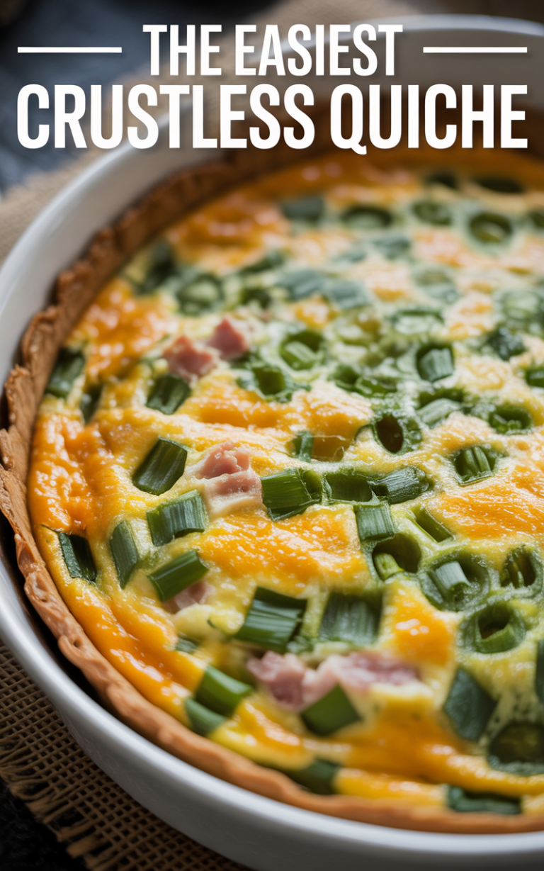 No-Crust, All-Flavor: The Ultimate Guide to the Easiest Crustless ...